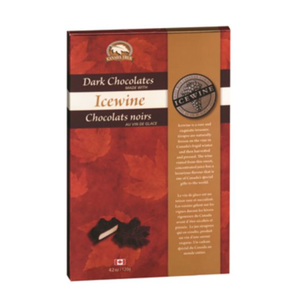 Canada True Ice Wine Dark Chocolates 4.2 oz